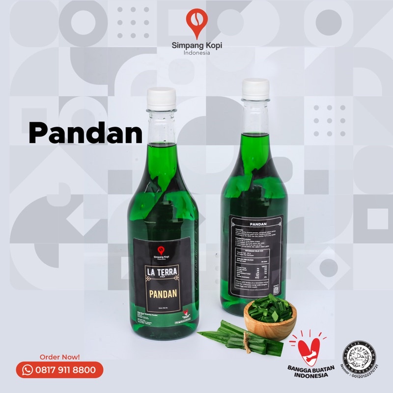 Jual La Terra Syrup Pandan | Shopee Indonesia