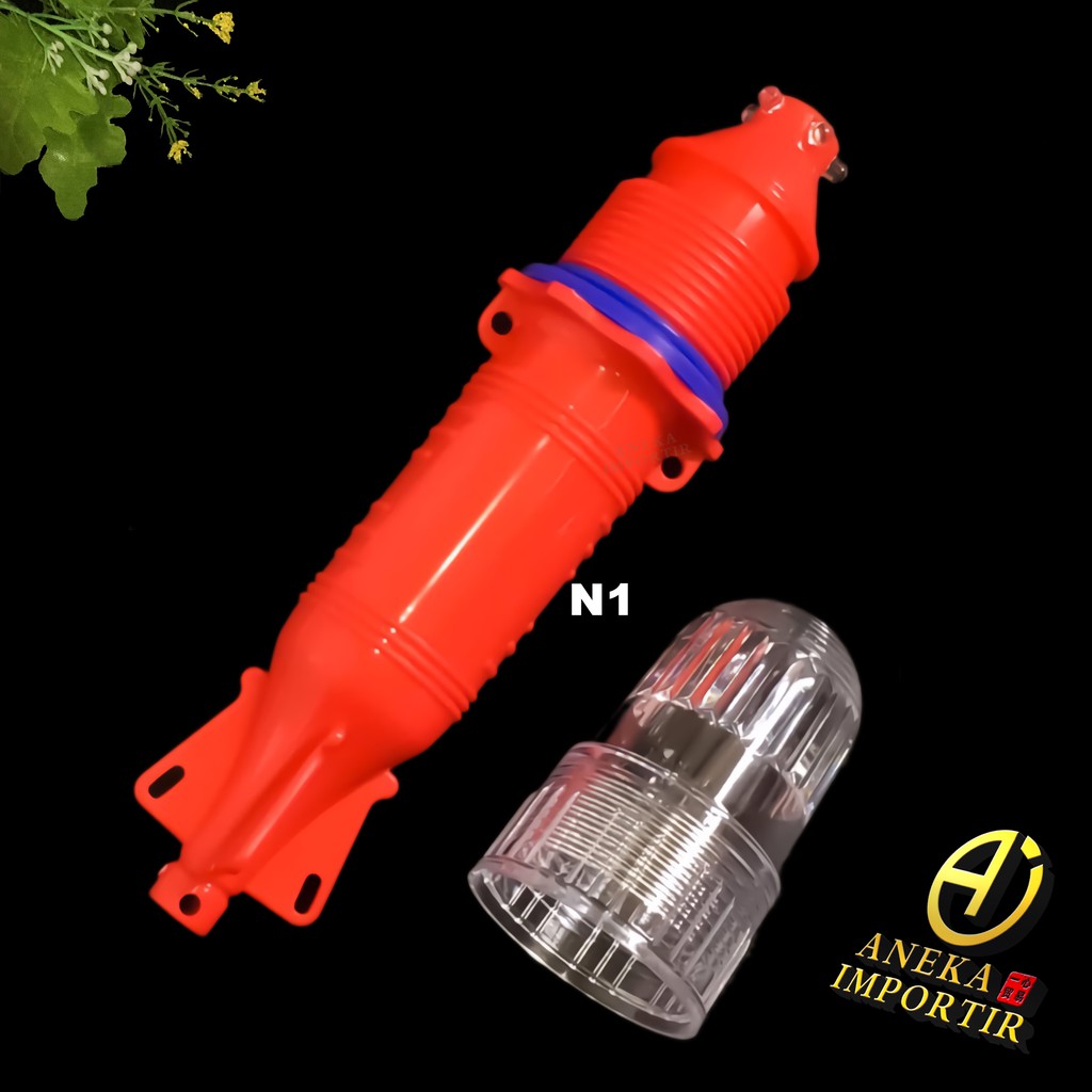 Jual Lampu Nelayan Torpedo 1 Warna / Lampu Kelip Nelayan Murah / Lampu Jaring Ikan Nelayan ...