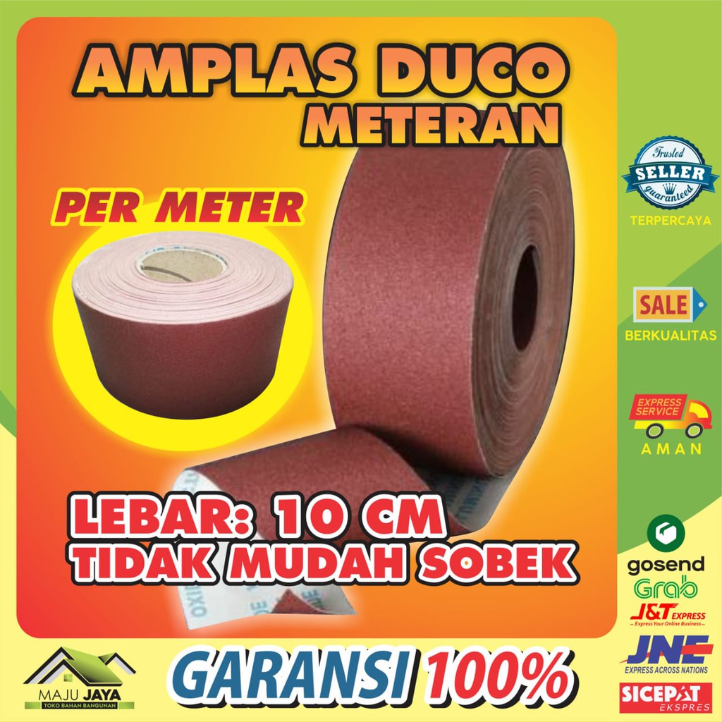 Jual Amplas Duco meteran kain semua grid halus sedang kasar taiyo ...