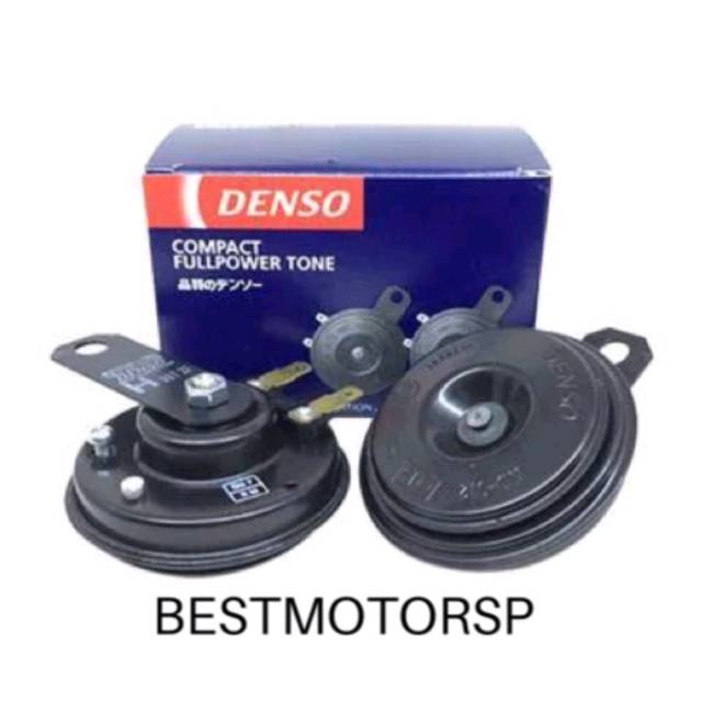 Jual Klakson Denso Original bulat Satu pasang suara Avansa | Shopee ...
