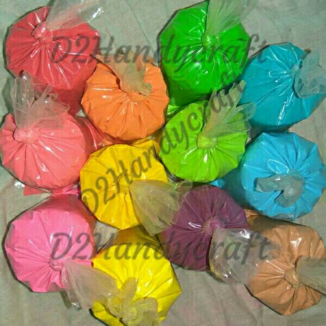 Jual Paket 1kg 5 Warna Bubuk Holi / Holy (Hippie) Powder /Color Run ...