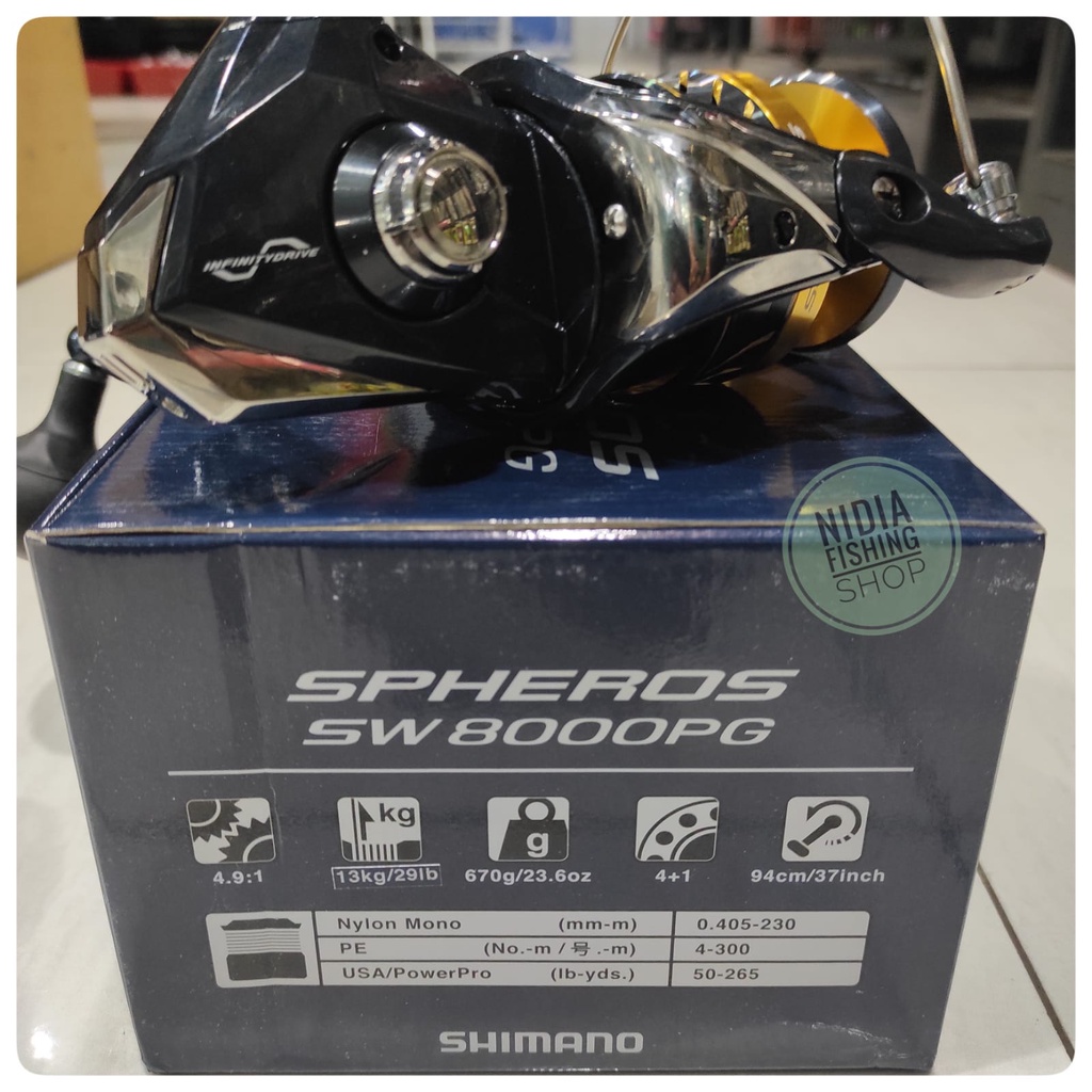 Jual Reel Shimano SPHEROS SW | Shopee Indonesia
