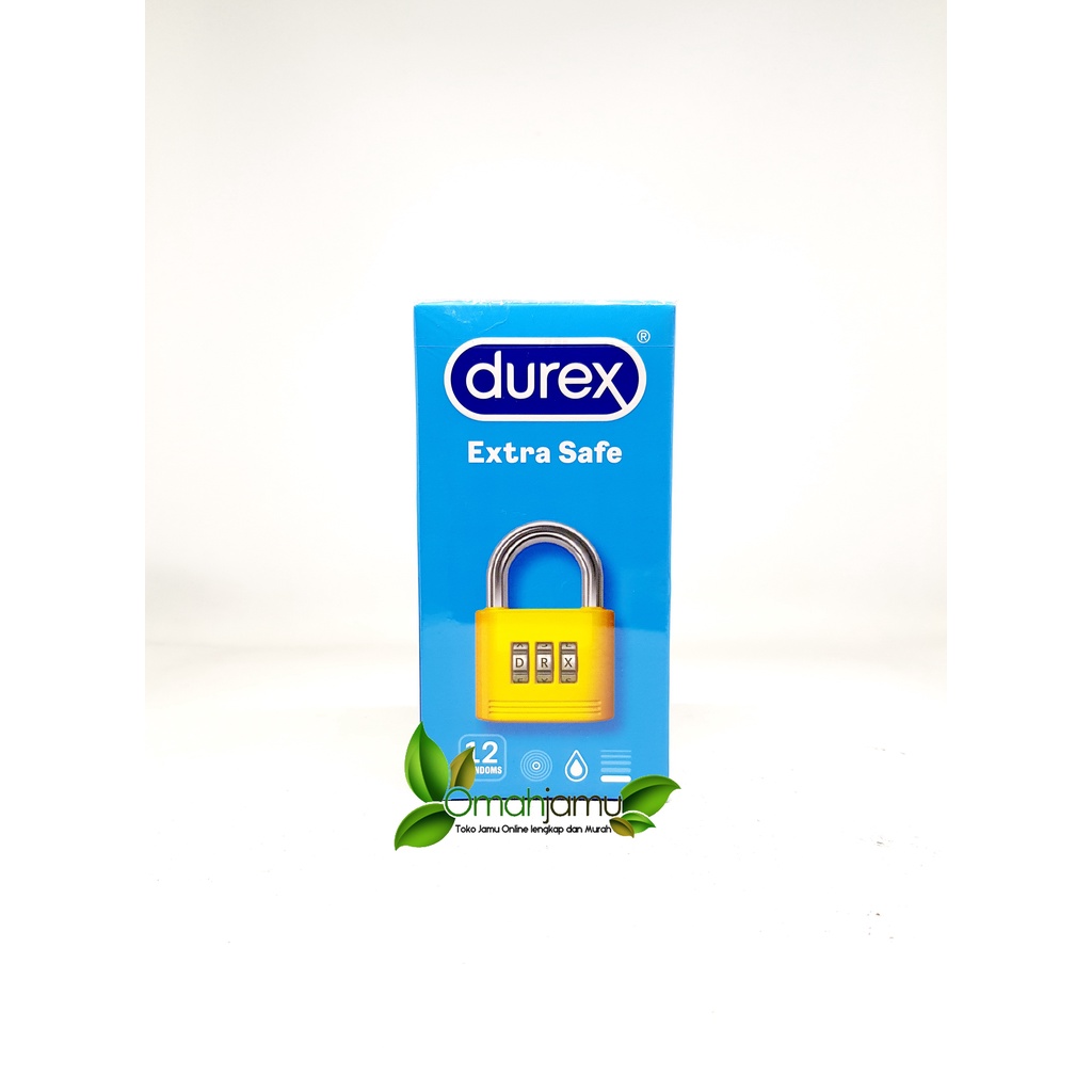 Jual KONDOM DUREX EXTRA SAFE isi 12. KONDOM TIPIS | Shopee Indonesia