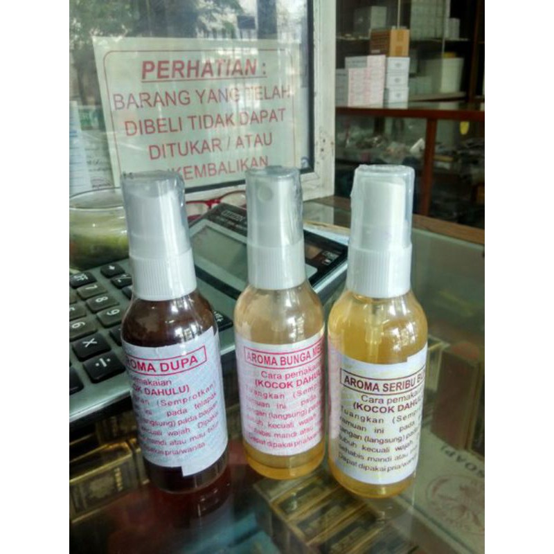 Jual Boreh / Body spray utk badan tersedia 3 aroma Dupa Melati dan ...