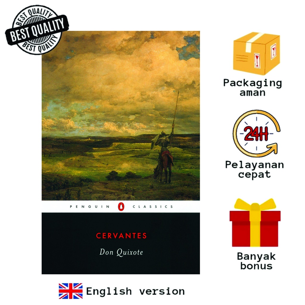 Jual Don Quixote by Miguel de Cervantes Saavedra, John Rutherford ...