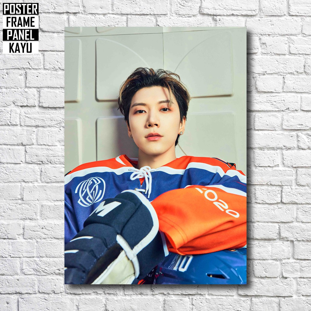 Jual Poster NCT U Ten 90's Love Resonance Part 2 Frame Kayu Solid A4 ...