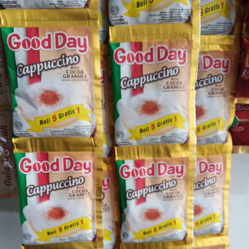 Jual Good Day Cappucino Renceng (isi 10 Renceng) GRATIS 2SACHET ...