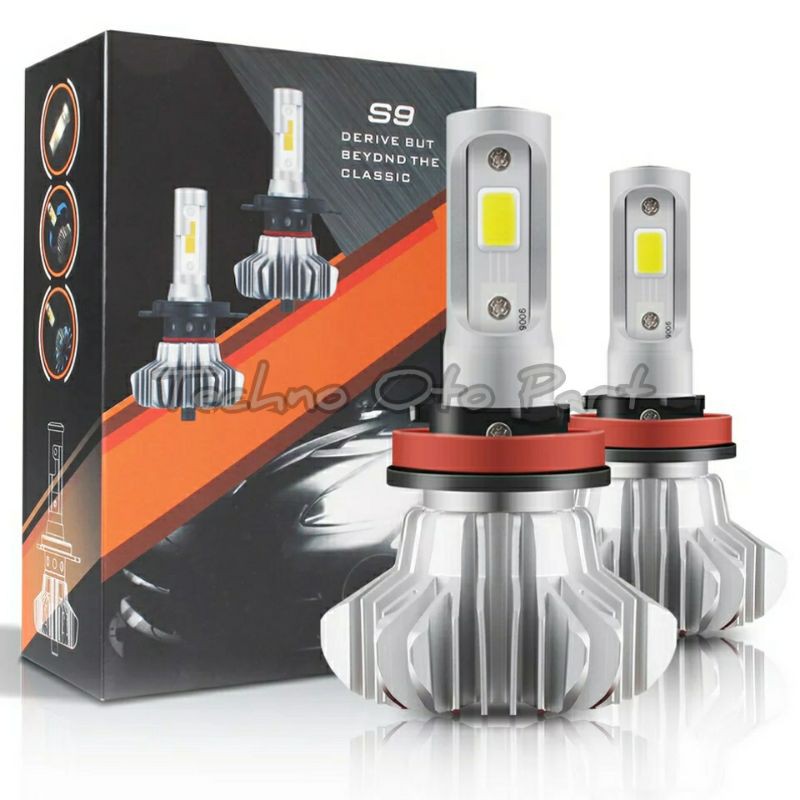 Jual Lampu Led Mobil Headlamp Headlight S9 H4 40W 8000Lm Hi Low 1set 2pcs | Shopee Indonesia
