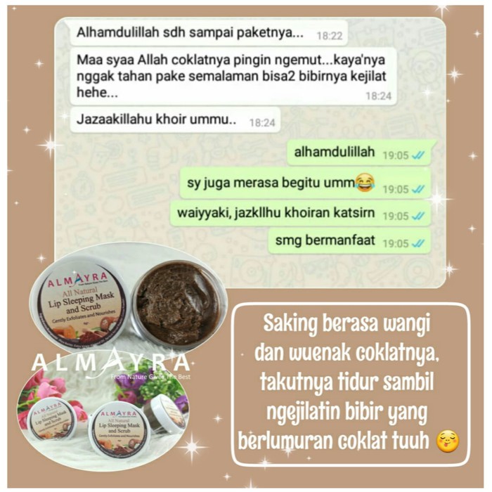 Jual Lip Scrub Almayra | Shopee Indonesia