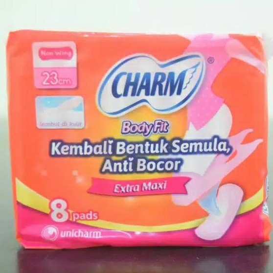 Jual Charm Body Fit Extra Maxi Non Wing 23cm | Shopee Indonesia