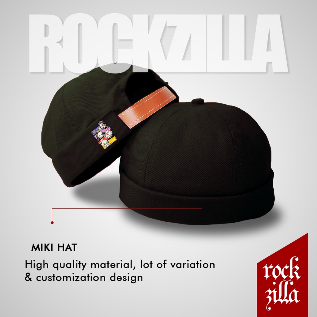 Jual Peci Miki Hat DEWASA Topi Peci Miki Hat KIMETSU NO YAIBA | Shopee ...