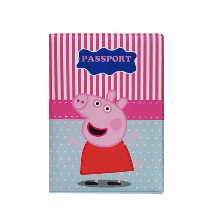 Jual jdbj Cover Passport Peppa Pig Passport Case Document Organizer ...