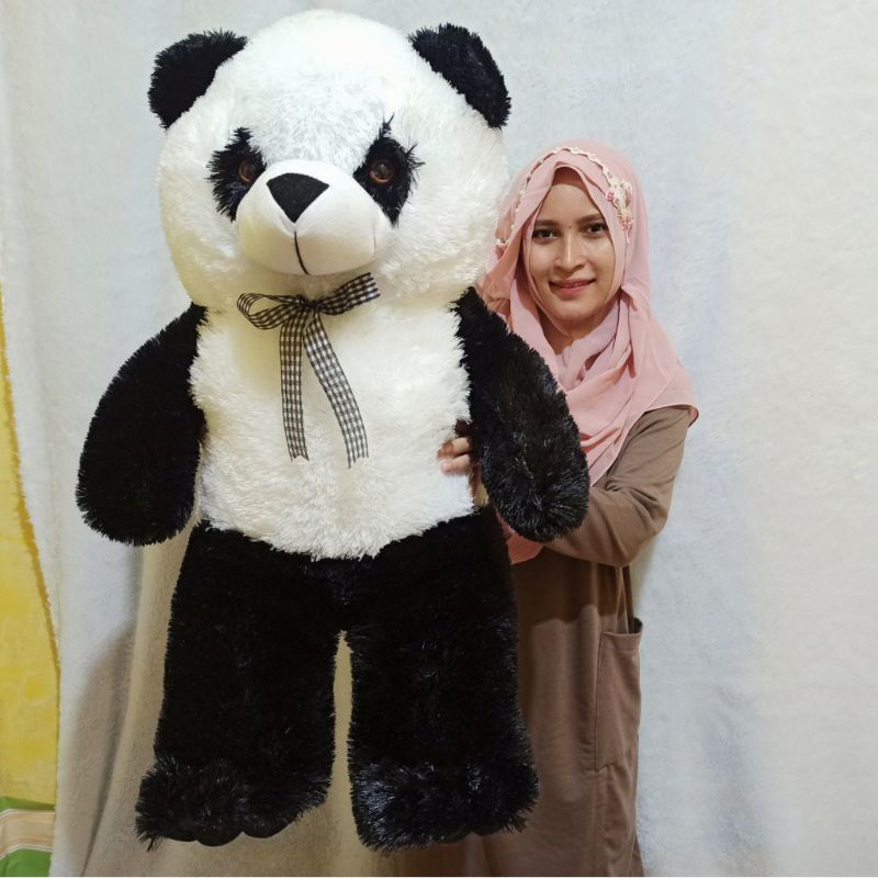 Jual Boneka panda jumbo 90cm. | Shopee Indonesia