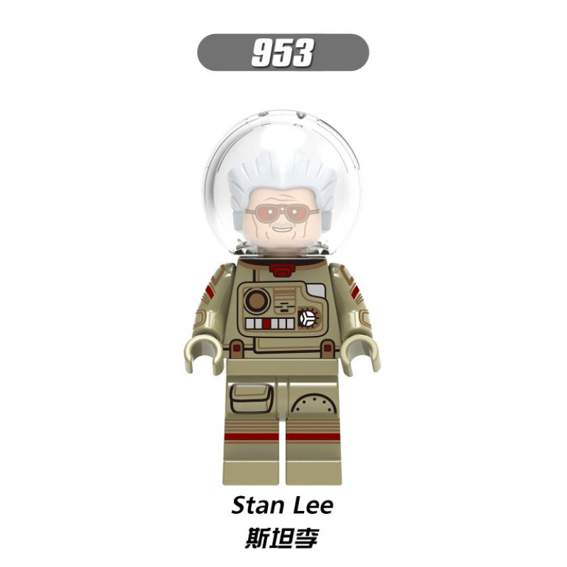 Jual Mainan Anak Action Figure Lego Stan Lee XH953 Minifigure Lego ...