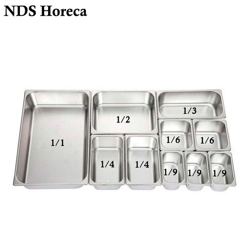 Jual St. Steel Gastronorm Pan 1/1 x 20mm / GN Pan / Food Pan | Shopee ...