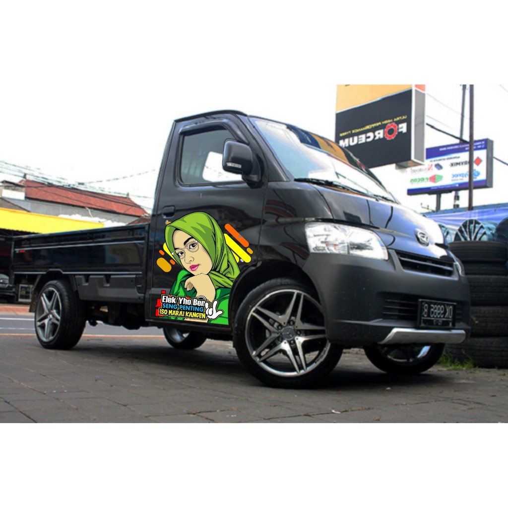 Jual Sticker Pintu Samping Mobil Grandmax / Sticker Kabin Depan ...