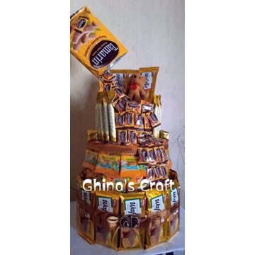 Jual kue tar snack/kue ulang tahun/souvenir/buket sneck | Shopee Indonesia