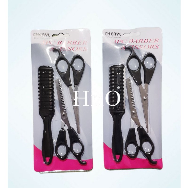 Jual gunting set dan sisir potong barber | Shopee Indonesia