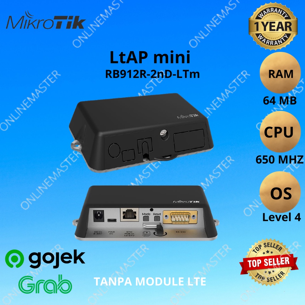 Jual Mikrotik Routerboard LtAP mini RB912R-2nD-LTm (tanpa module LTE ...