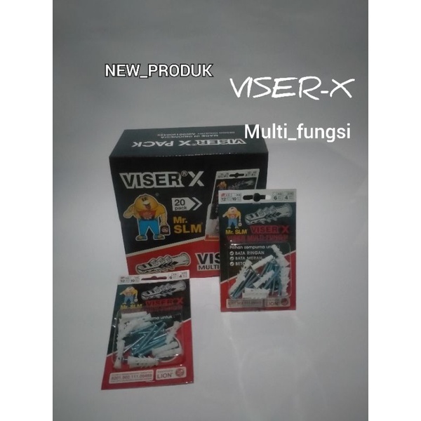 Jual VISER X 5 + sekrup/pack | Shopee Indonesia