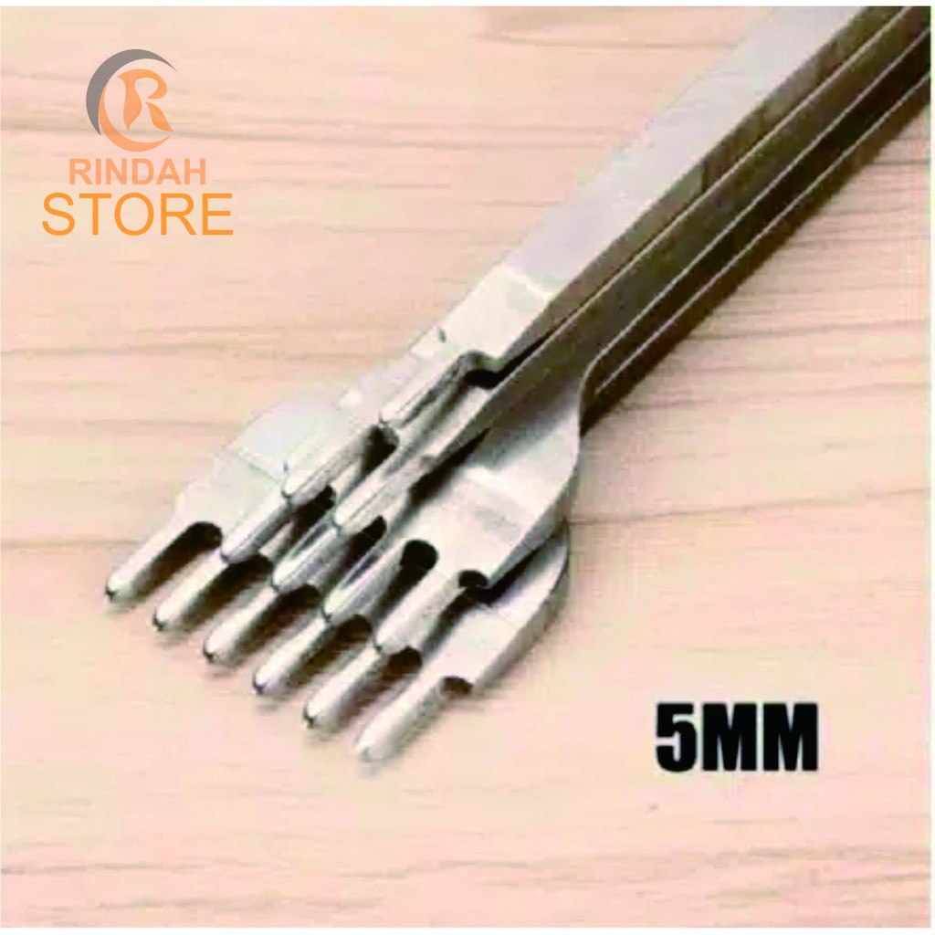 Jual Set 4pcs Alat Kerajinan Kulit Pelubang Kulit Plong Lacing ...