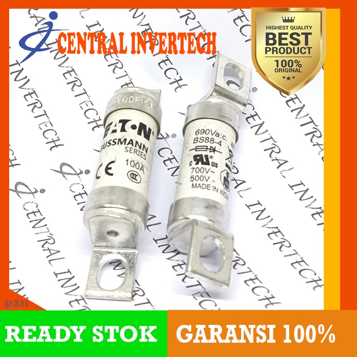 Jual Fuse Bussmann 100FE sikring 100A 690V 100 FE 100-FE Eaton | Shopee ...