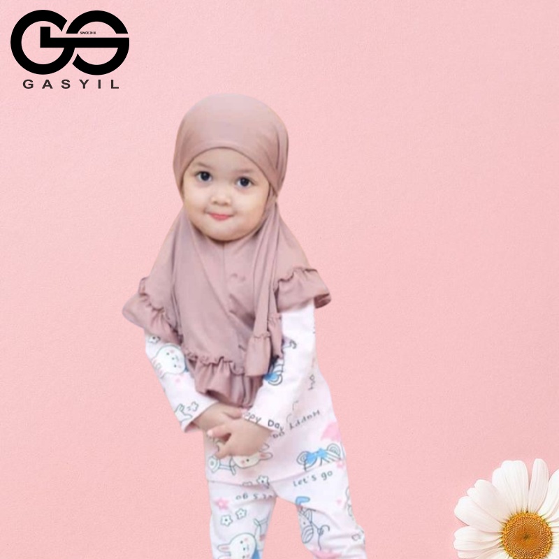 Jual GASYIL Kerudung anak / Hijab Bayi Naura / jilbab anak 1-4 tahun ...