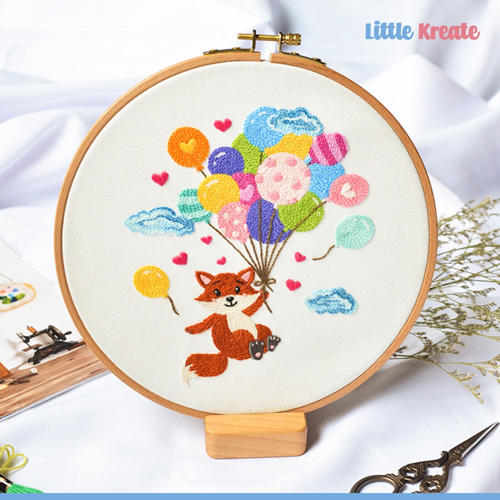 Jual HE#01 DIY Paket Sulam Menyulam / Hand Embroidery Kit / Needle ...