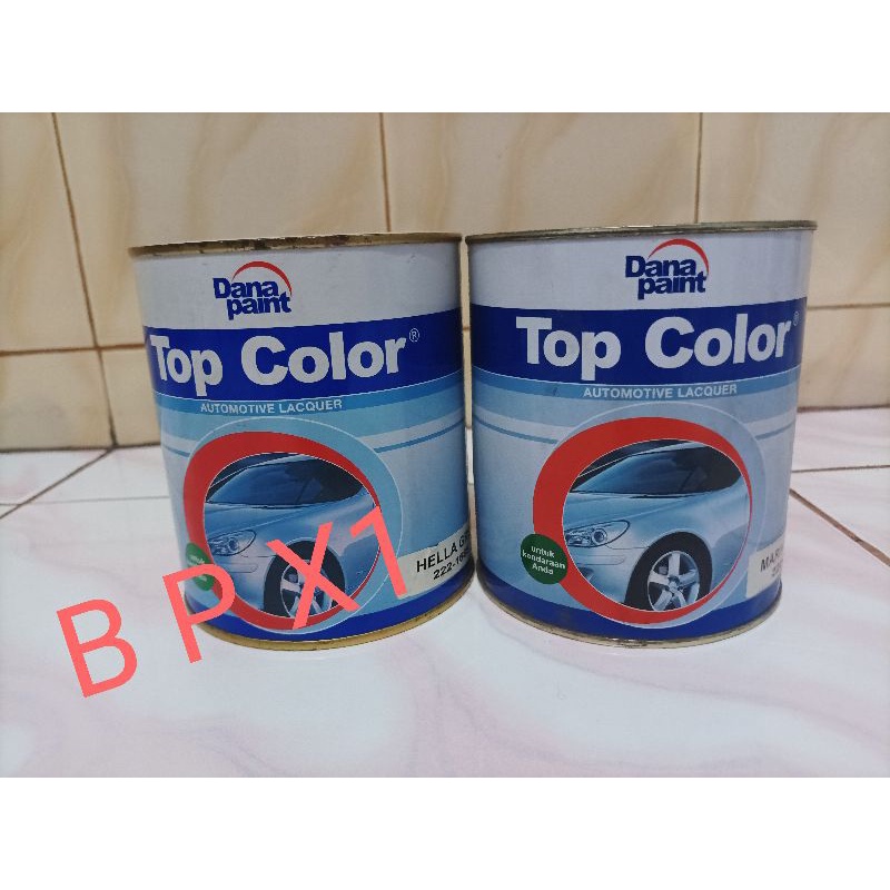 Jual Cat Duco Top Color Dana paint Abu abu 1 Liter | Shopee Indonesia