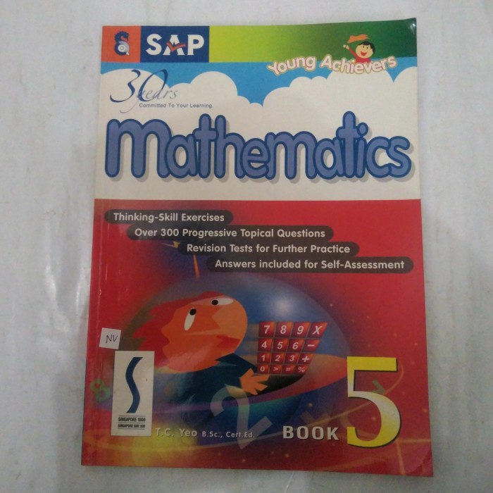 Jual BUKU MATHEMATICS BOOK 5 SAP | Shopee Indonesia
