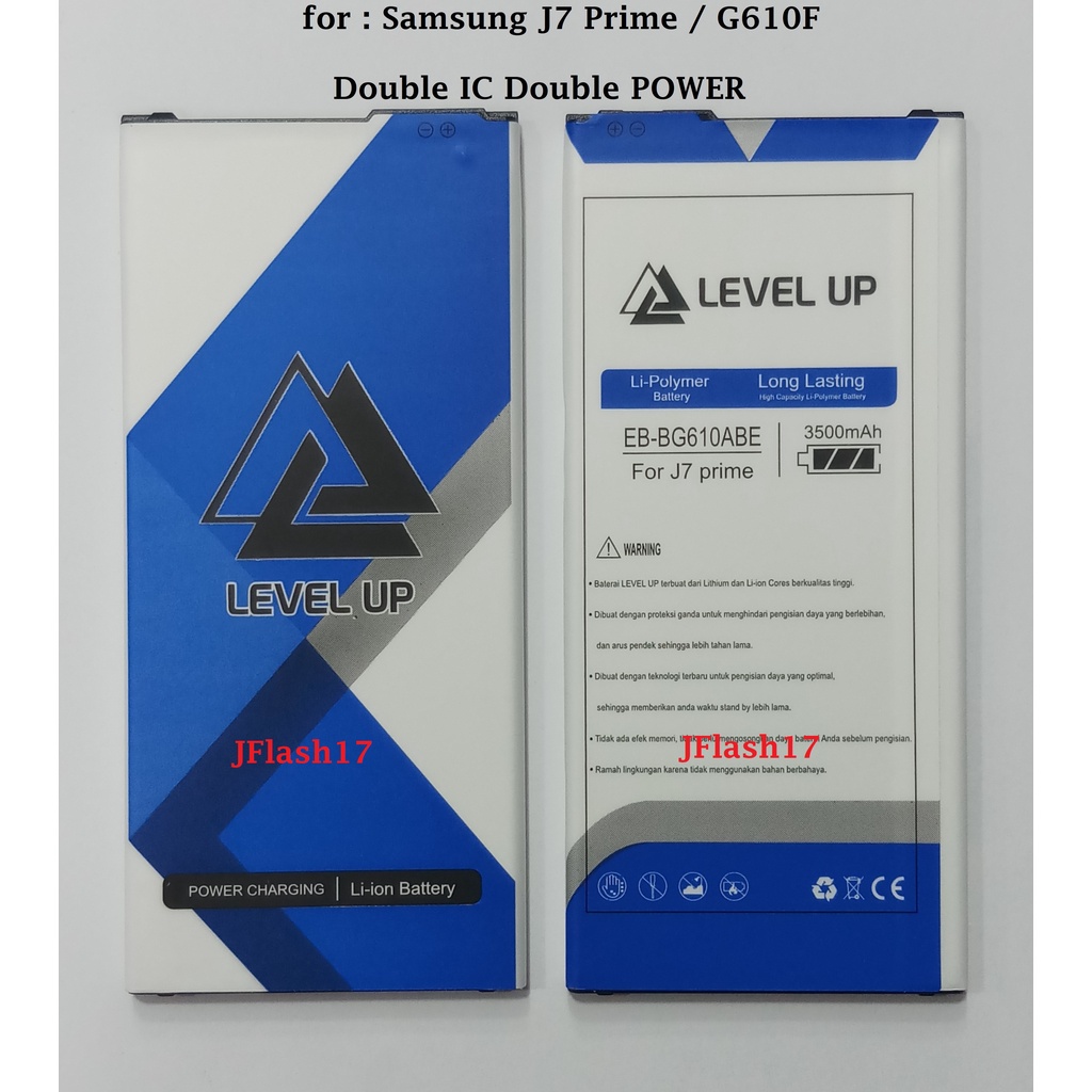 Jual BATERAI SAMSUNG J7 PRIME G610F LEVEL UP DOUBLE IC DOUBLE POWER | Shopee Indonesia