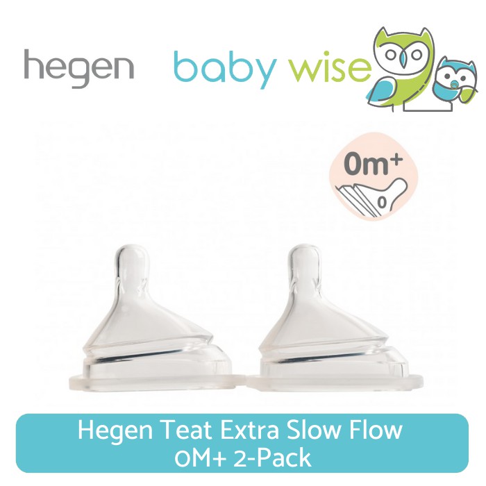 Jual Hegen Teat Extra Slow Flow 0M+ 2-Pack | Shopee Indonesia