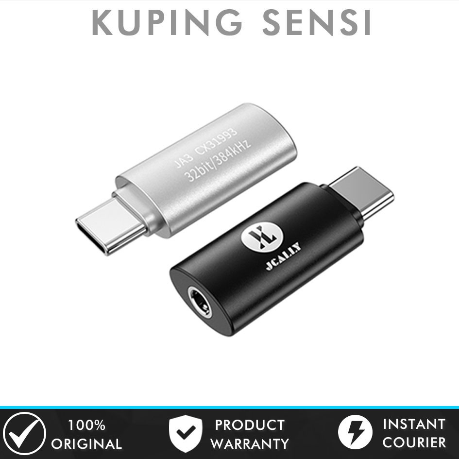 Jual JCALLY JA3 HiRes DAC CX31993 USB Type C to 3.5mm alt JM6 JA04 ...