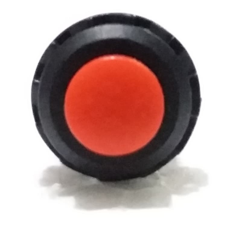 Jual Saklar tekan On off bulat / push locking switch on off / push ...