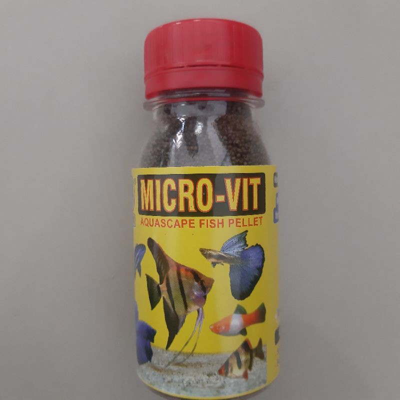 Jual MICRO - VIT Microvit Microfit Mikrofit mikrovit Makanan Pakan Ikan ...