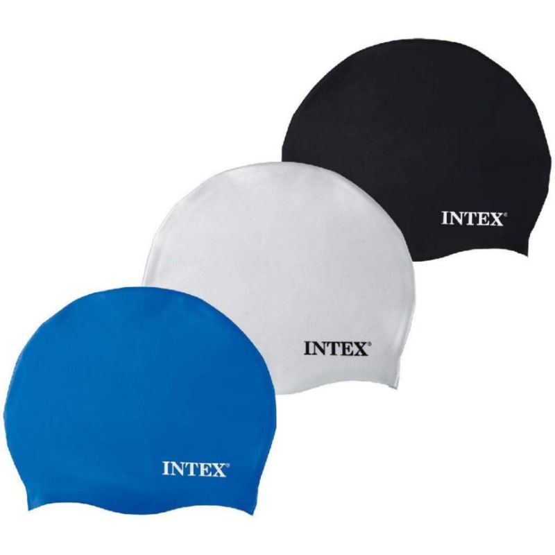 Jual Intex 55991 swimming cap silicon topi renang Intex original ...