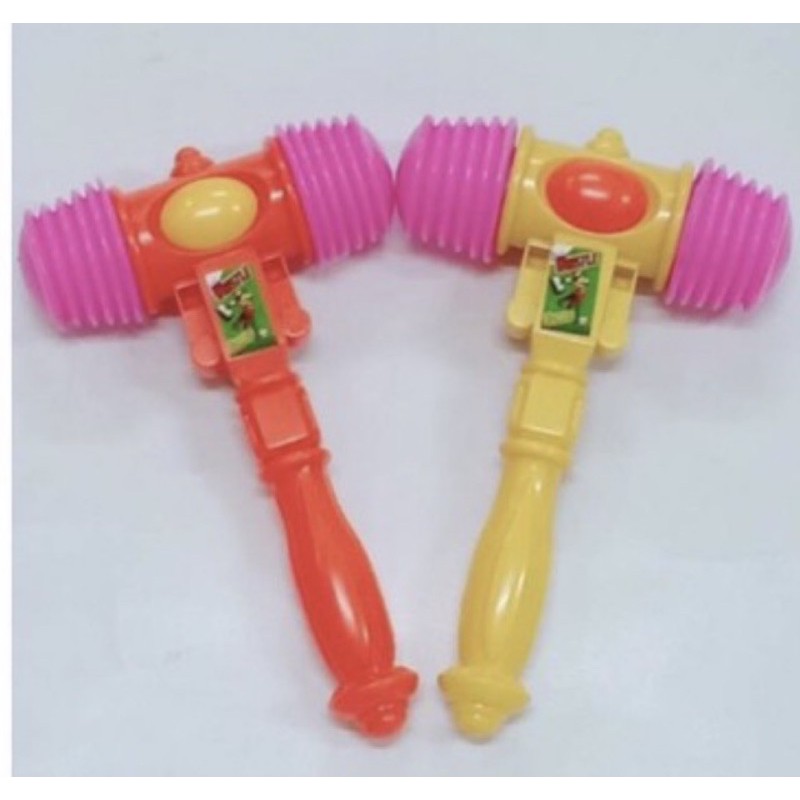 Jual Mainan Anak mainan bayi Palu perkakas Martil Mainan Plastik Bunyi ...