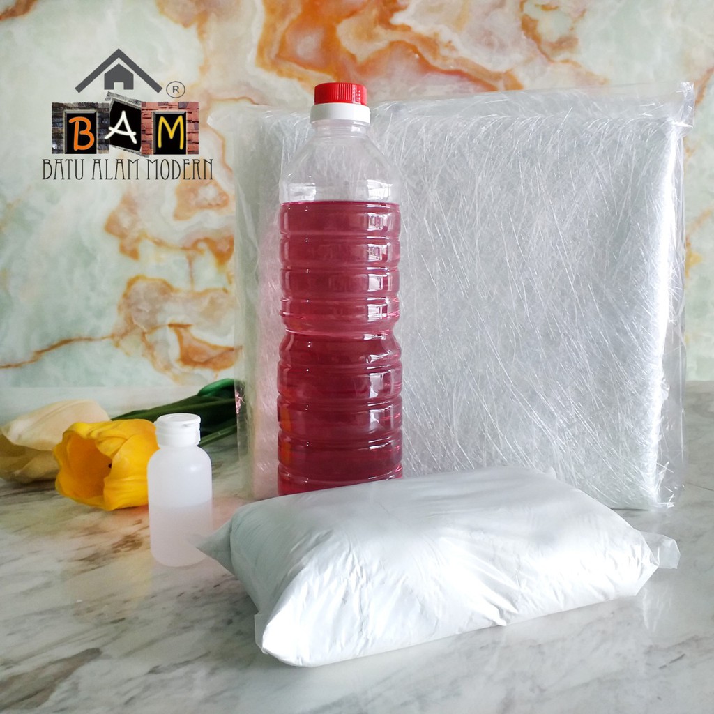 Jual PROMO Paket Lengkap Resin Fiberglass Paket 1 Yaitu Resin & Katalis ...