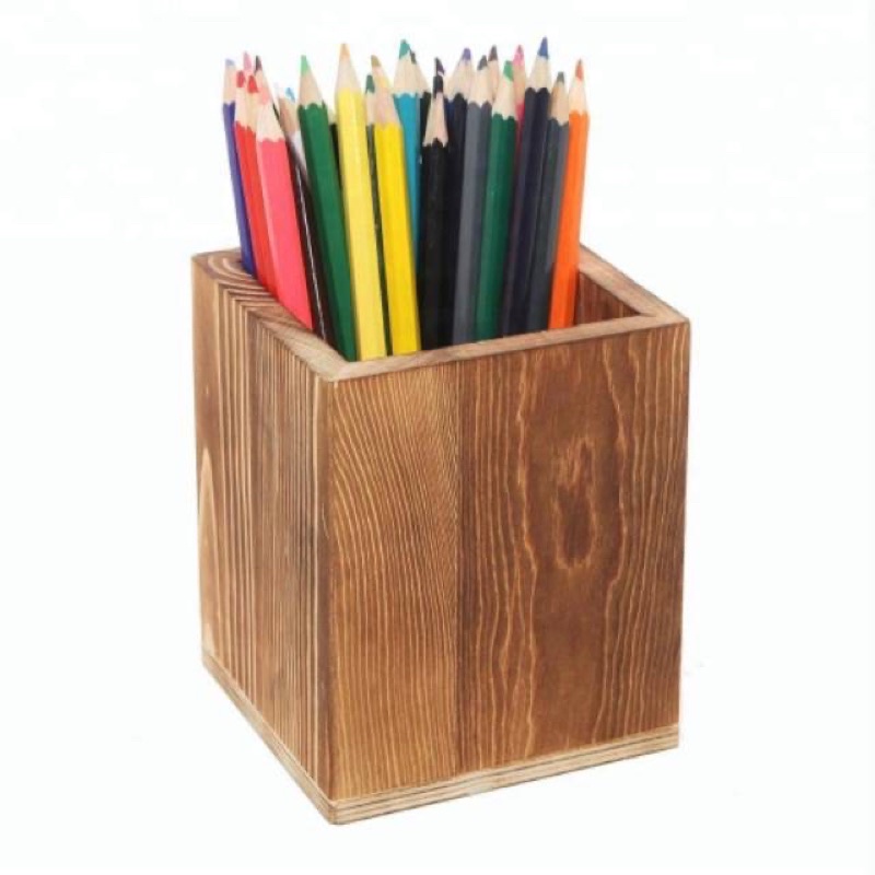 Jual Kotak tempat pensil pulpen kayu pinus | Shopee Indonesia