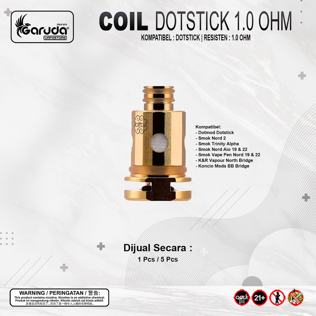 Jual Dotstick Coil 1.0 by Dotmod 1Pcs 100% Authentic | Shopee Indonesia