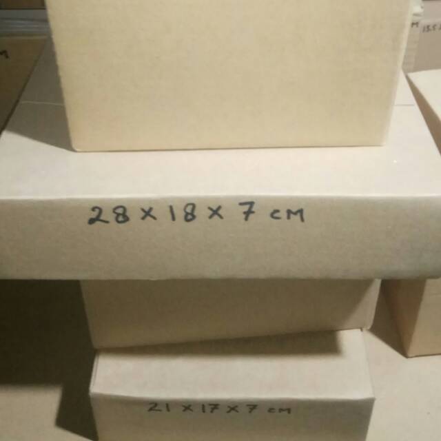 Jual Dus Box Packing Online 28x18x7 cm | Shopee Indonesia
