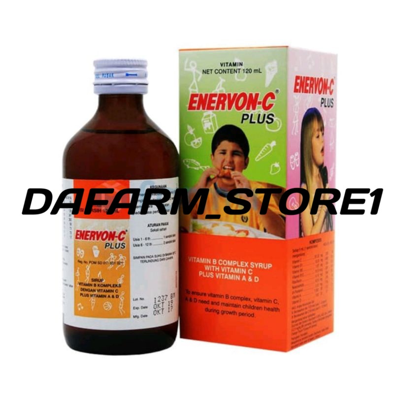 Jual Enervon Syrup 120 ml / Multivitamin Anak | Shopee Indonesia