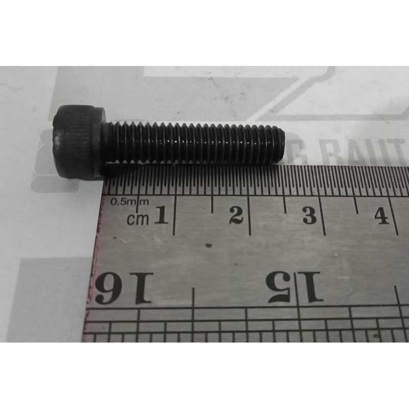 Jual BAUT L BAJA M6 X 25 HITAM KUNCI L5 M6x25 | Shopee Indonesia