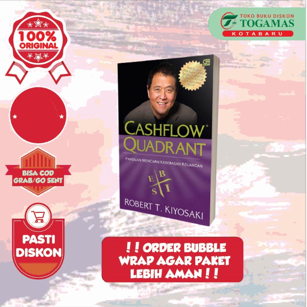 Jual Rich Dads Cashflow Quadrant Robert T Kiyosaki Shopee Indonesia