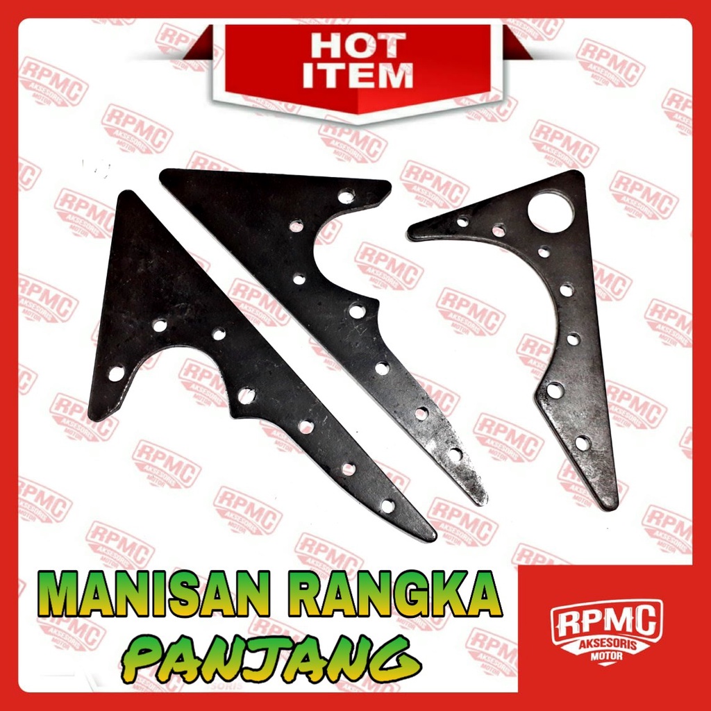 Jual PEMANIS MANISAN CB PENGUAT SIKU RANGKA BESI SASIS CB GL MEGAPRO ...