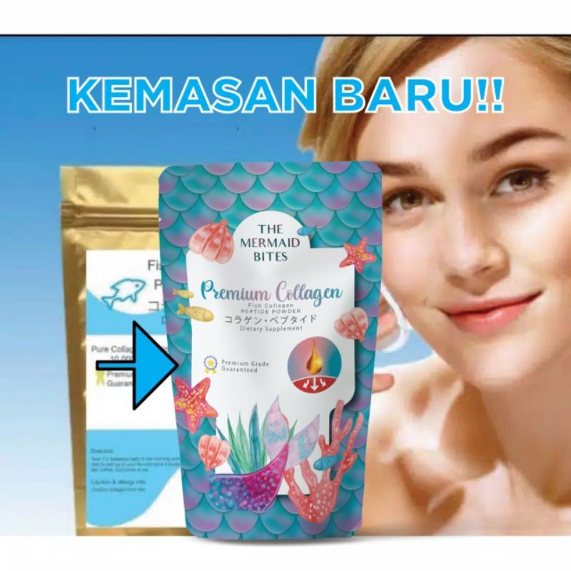 Jual Premium Collagen Big Pouch (600Gram) | Shopee Indonesia