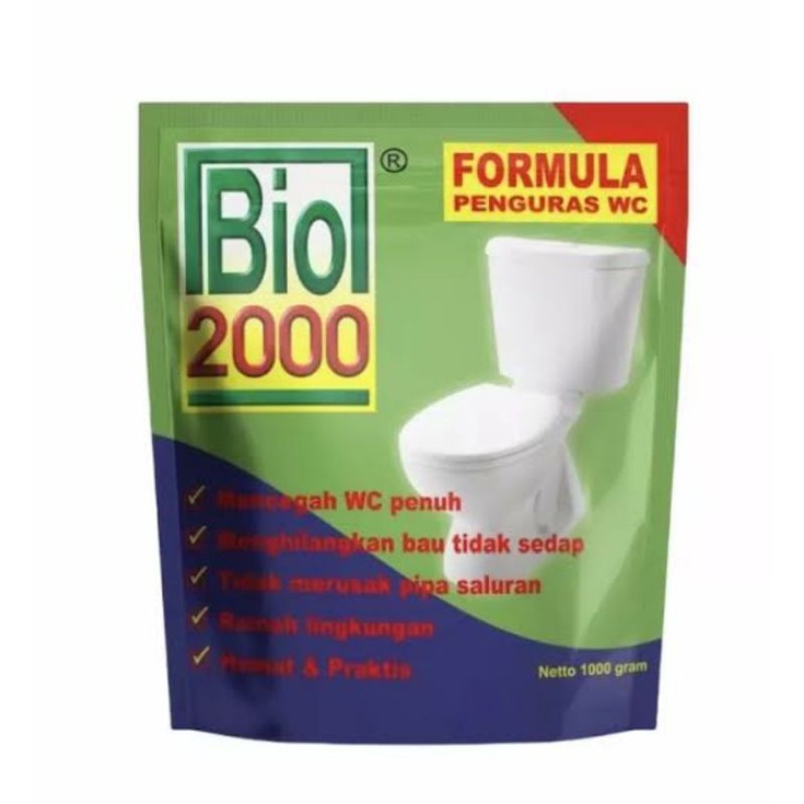 Jual bio 2000 kuras wc penguras isi 1kg | Shopee Indonesia