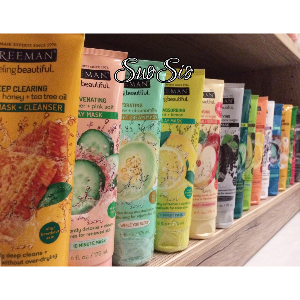 Jual [FULL SIZE] Freeman Avocado Mint Lemon Manuka Honey Golden Grain ...