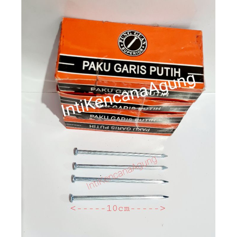 Jual 1 Kotak Paku beton 4 inch DN paku beton 10 cm paku cor paku tembok ...