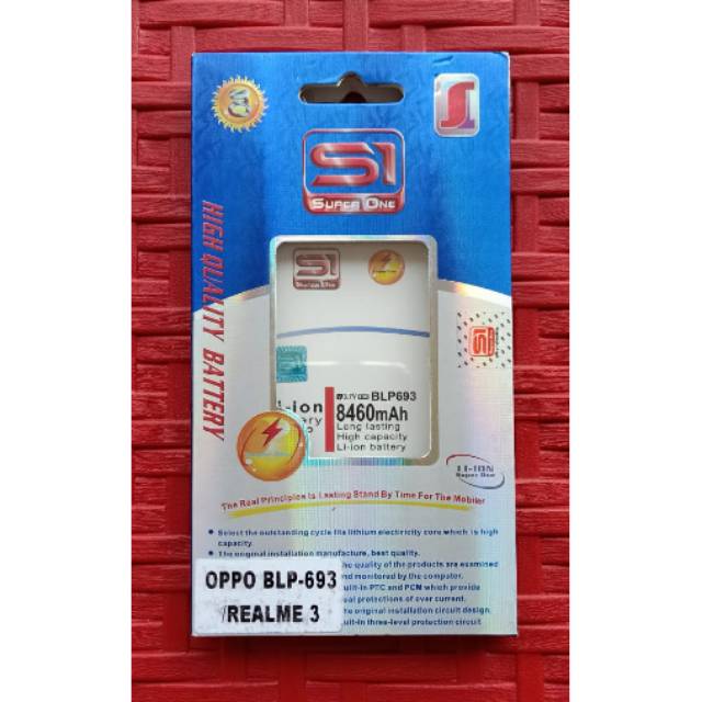 Jual Baterai Oppo Double Power Super One BLP-693 Realme 3 | Shopee ...